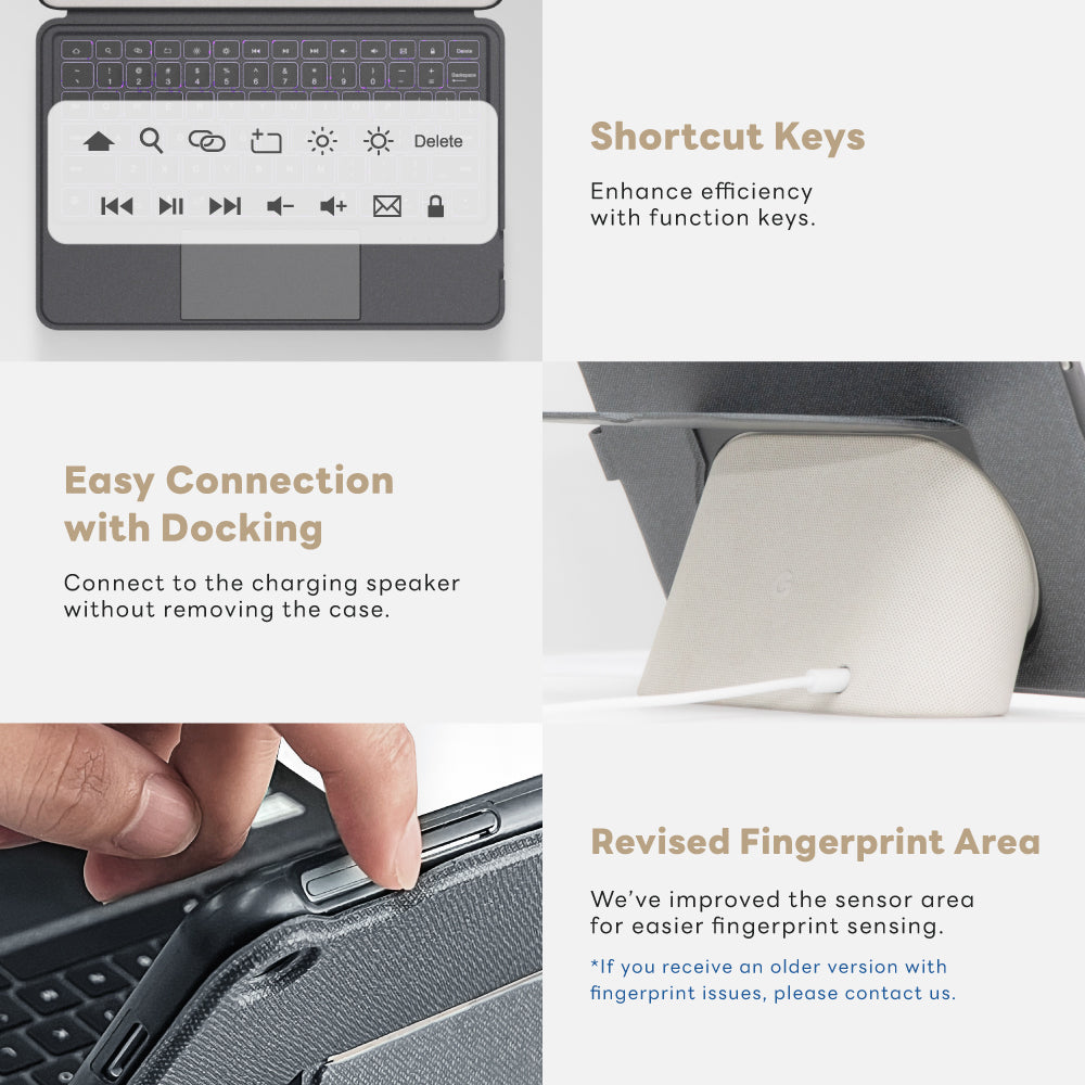 eiP Magnetix Keyboard Case for Pixel Tablet – eiP Store